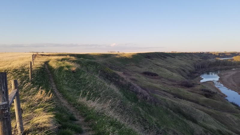 Wyndham-Carseland Provincial Park, Strathmore Mountain Biking Trails ...