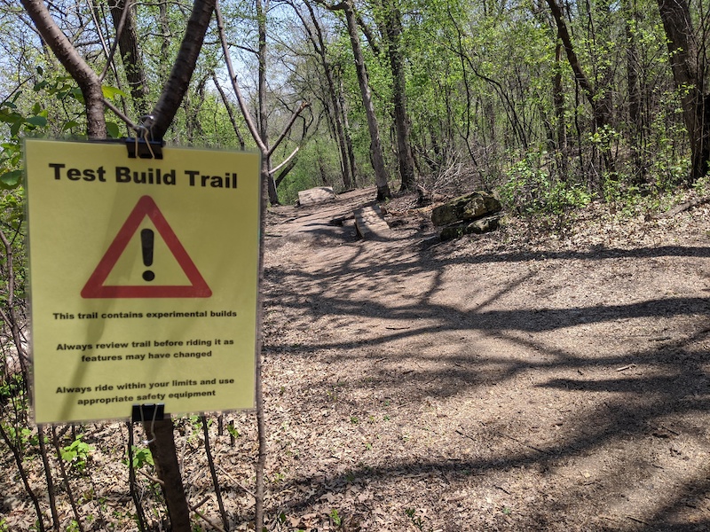 Jump Trail Mountain Biking Trail - Rochester, Minnesota
