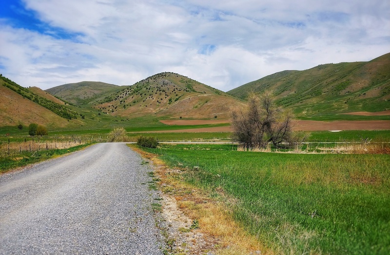Dike Trail Mountain Biking Trail - Brigham City, Utah