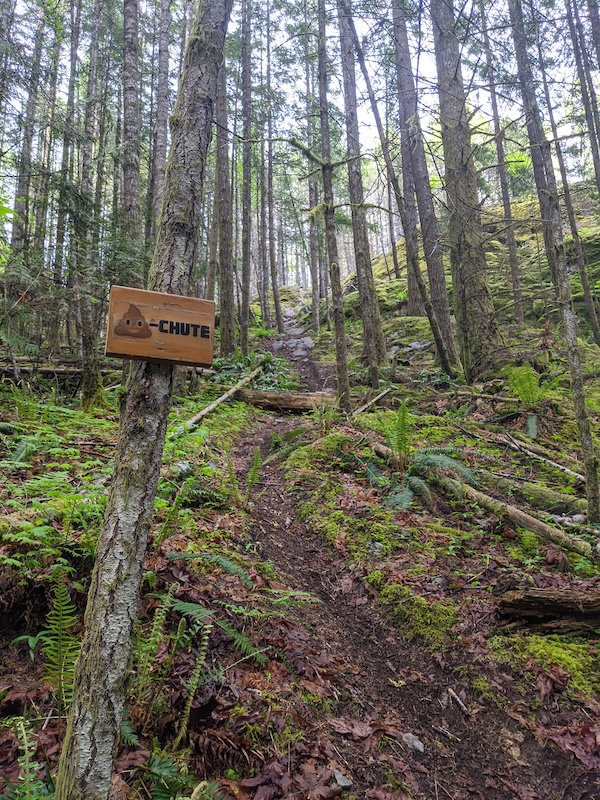 Poop Chute Observed Trials Trail - Squamish, BC