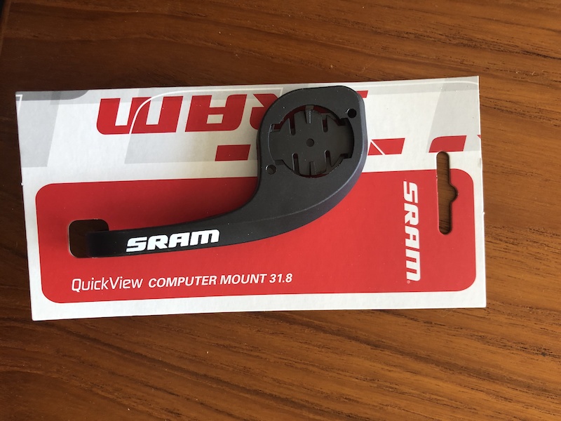 2015 SRAM Quick View MTB Computer Mount 31.8 For Sale