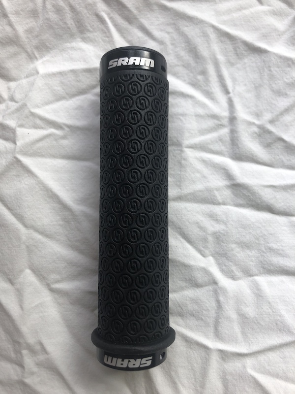 SRAM Locking Grips DH Sram Silicone, black For Sale