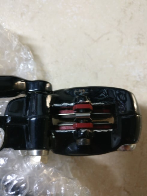 2010 Sram Avid X0 brake set Carbon levers with disc For Sale