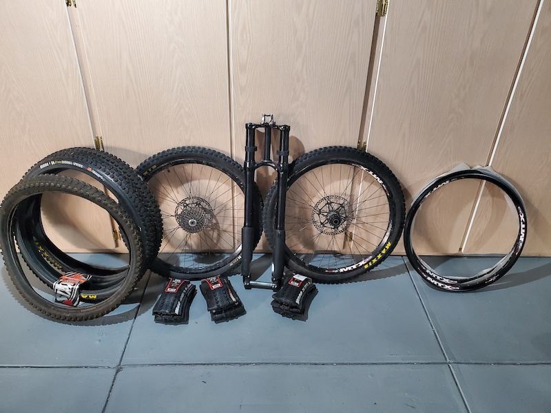 Downhill wheels MTX 33s on DT 440s For Sale