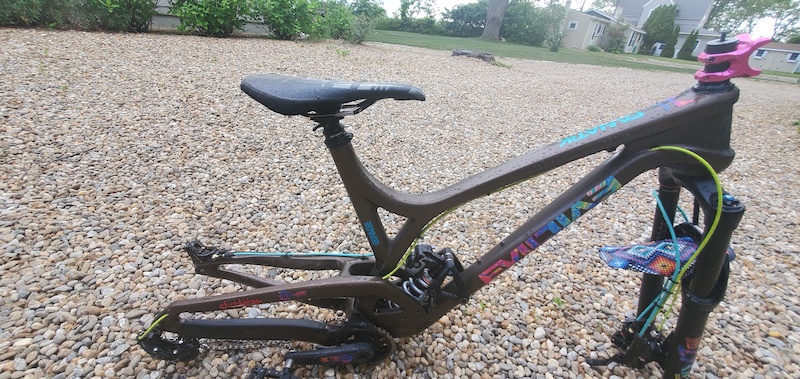 2018 Evil Wreckoning frame (no shock) cables Invisiframe For Sale