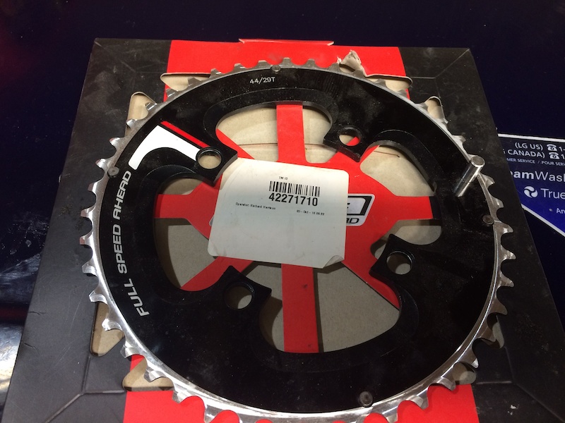 2018 FSA Super ATB Chainring 44T x 94 BCD (44/29) For Sale