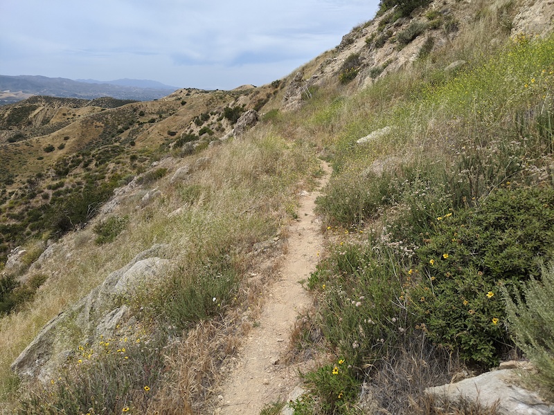 Yeti Cave Mountain Biking Trail - Simi Valley, California