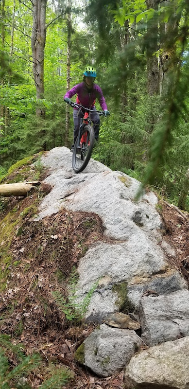 Convoluted Mountain Biking Trail - Killington, Vermont