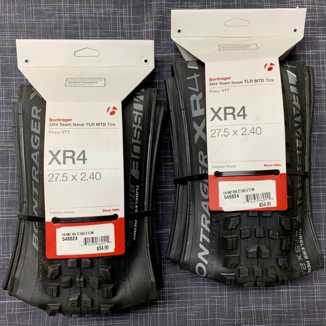 2019 Bontrager XR4 Team Issue Tires 27.5x2.4 For Sale
