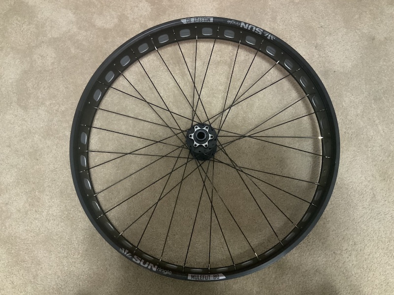 Sun Ringle Mulefut 80 Front Wheel - 26" 15 x 150mm For Sale