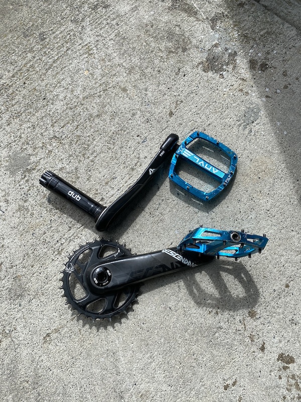 2019 170mm Carbon Cranks with Anvil Tilt Flat For Sale