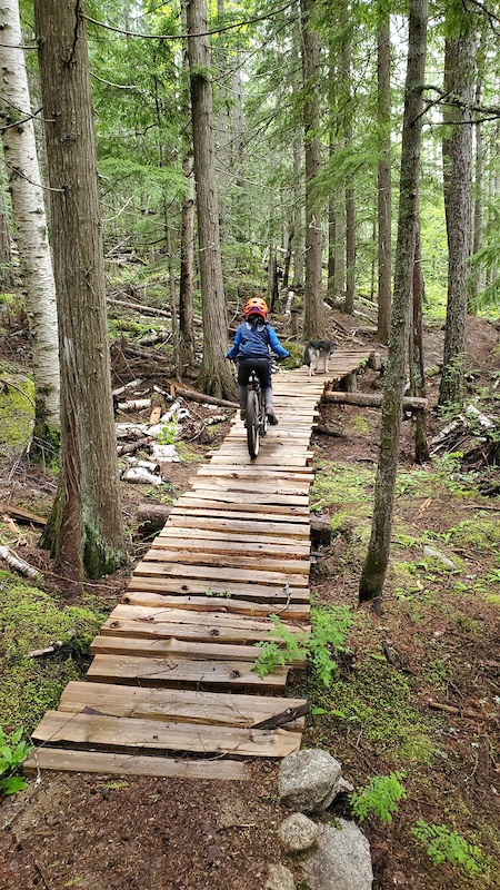Short Svoboda Mountain Biking Trail - Nelson, BC