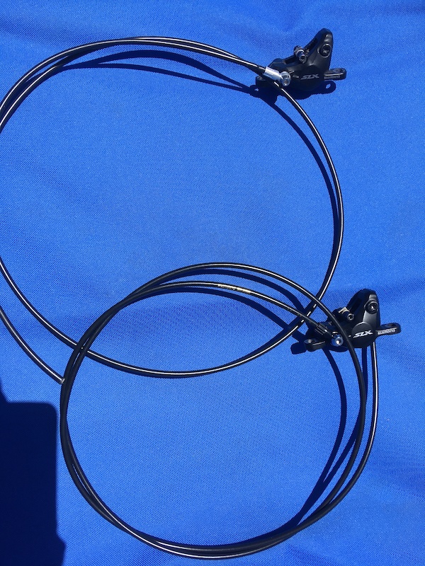2019 Shimano SLX brake calipers, hoses & pads only For Sale