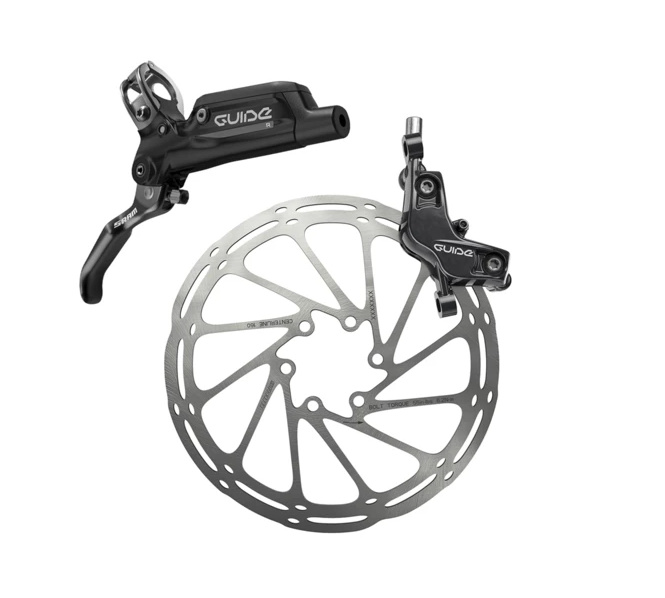2019 Brand new SRAM Guide R brake set with 180 mm rotors For Sale