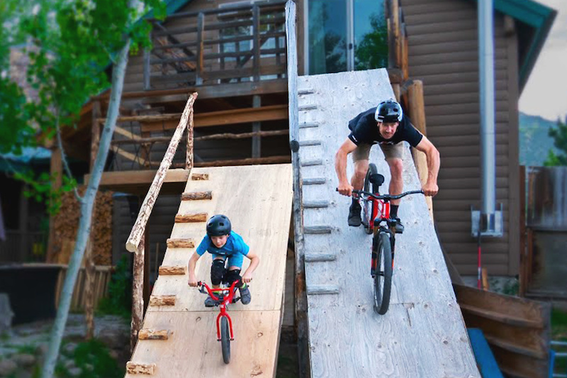 Video: Building a Jump Roll-In for Kids with Eric Porter - Pinkbike