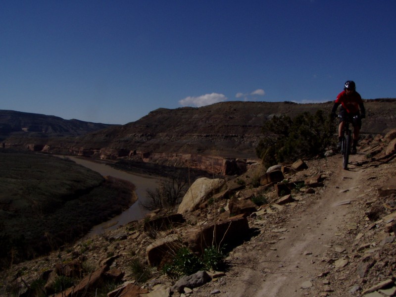 Marys Loop Mountain Biking Trail - Loma, Colorado