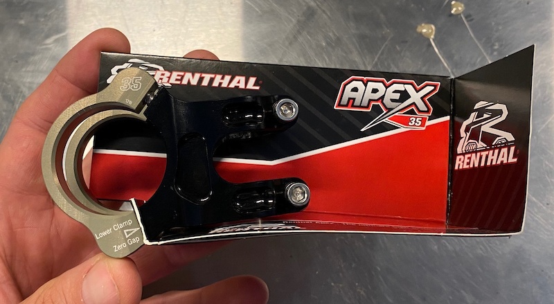 2020 Renthal Apex Stem 35mm 40mm For Sale