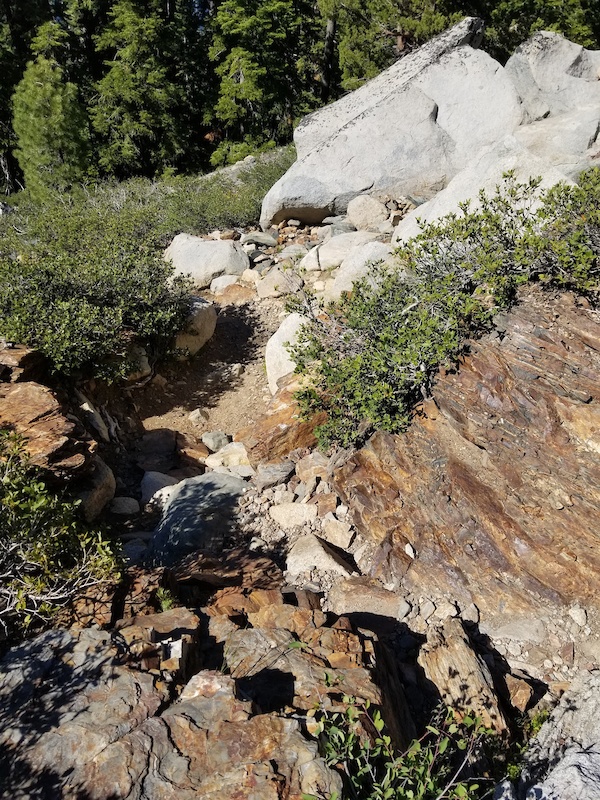 Angora Lake Trail Hiking Trail - Meyers, California