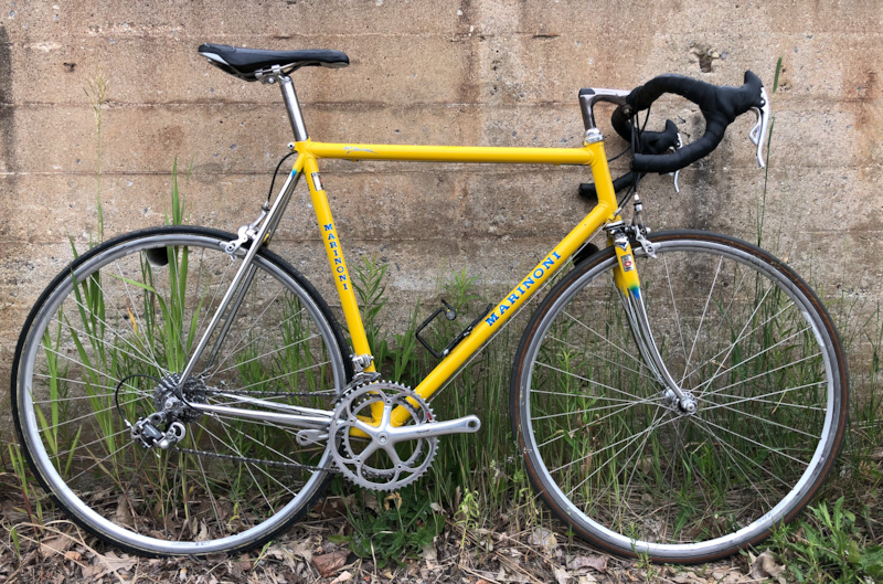 2001 Marinoni Road Bicycle w/ Campagnolo Record, Size 57cm For Sale