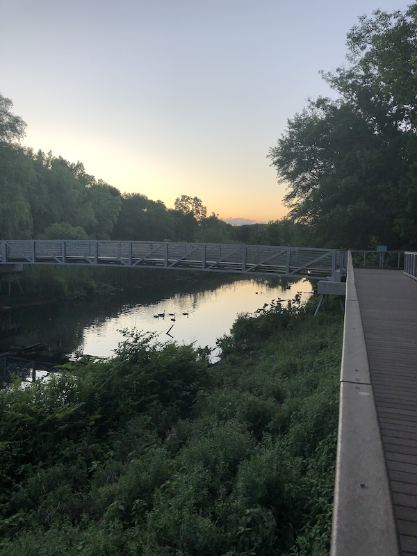 Blackstone Gateway Park Mountain Bike Trail - Worcester, MA