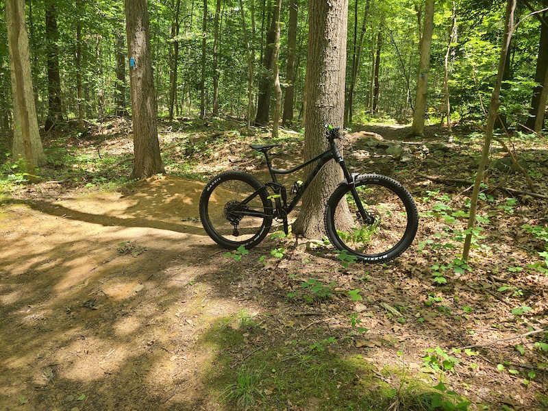 Canfield Mine Trail (Blue) Mountain Biking Trail - Mine Hill