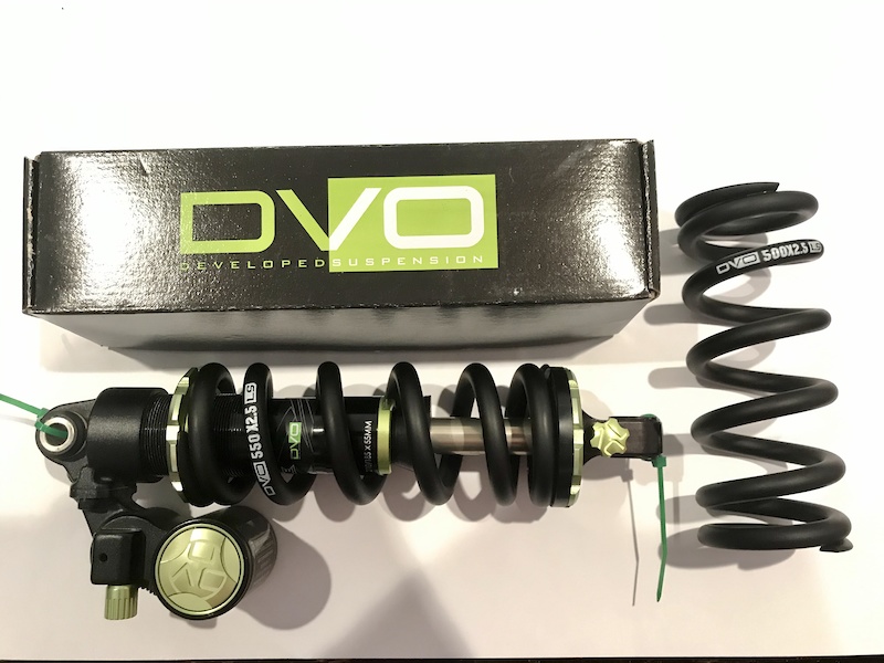 2019 DVO Jade X 210x55 Coil: 500 and 550 lb Springs For Sale 2019 DVO Jade X 210x55 Coil: 500 and 550 lb Springs For Sale