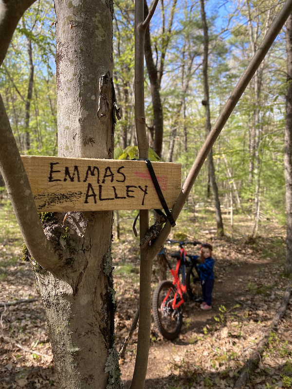 Emma's Alley Mountain Biking Trail - Hampton, NH