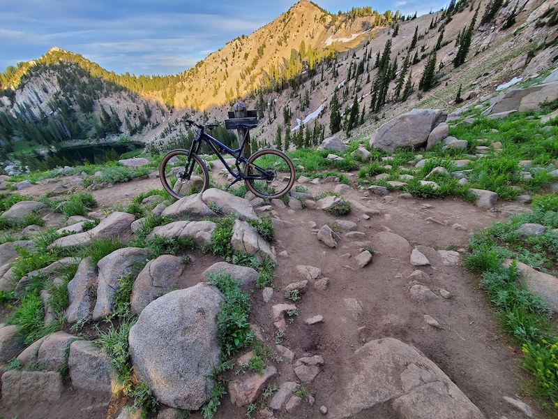 Lake Catherine (via Catherine Pass Trail) Mountain Biking Route ...