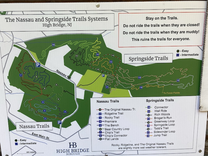 Nassau Trails Tour Mountain Biking Route | Trailforks