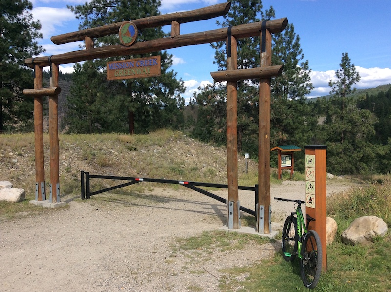 Mission Creek Greenway Multi Trail - Kelowna, BC