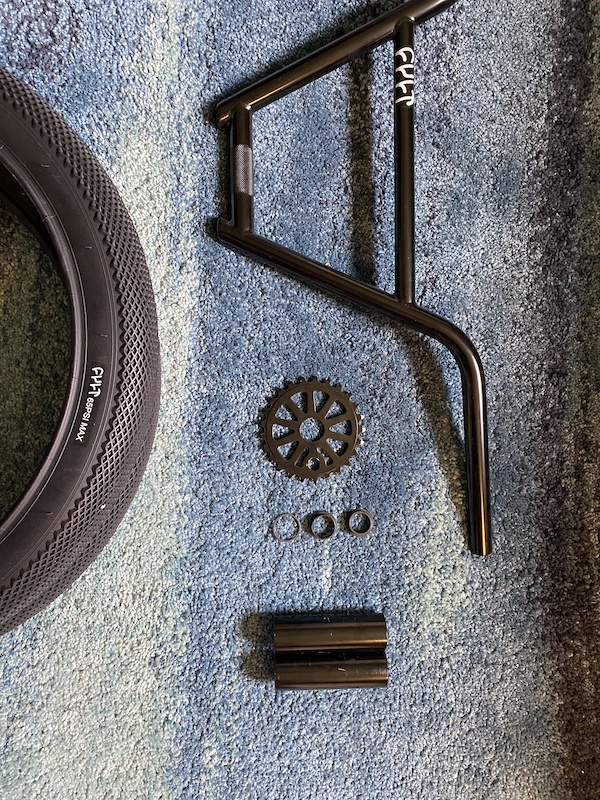 2020 Cult Bars, Cult x Vans Tires 2 pegs and a Sprocket For Sale