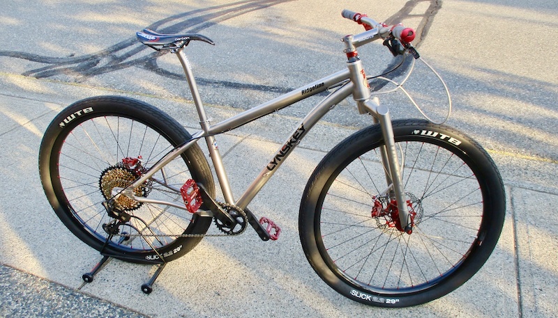 2017 brand new 29er 29" titanium Lynskey Ridgeline sl For Sale