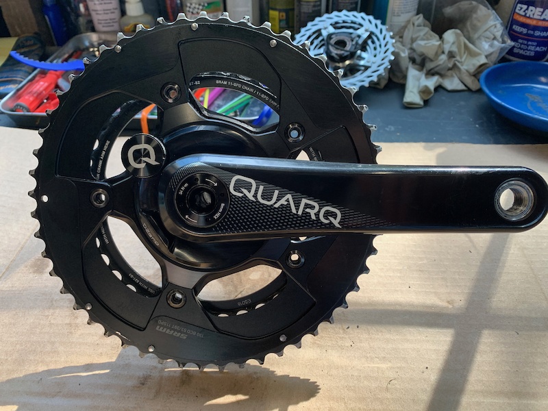 2019 170mm Quarq Dzero BB30 road cranks. For Sale