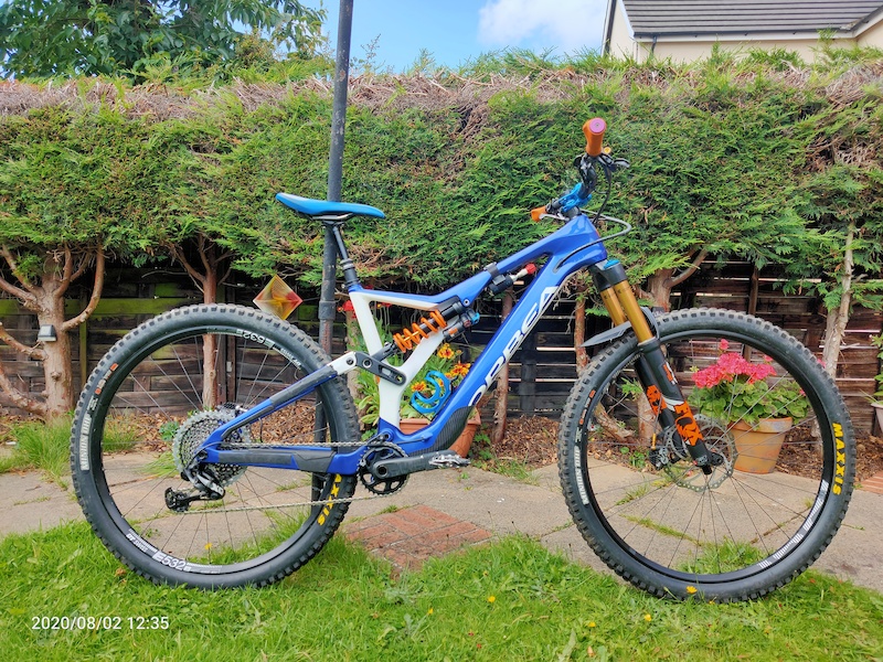 2018 Orbea Rallon M team XL 160mm rear travel upgraded For Sale