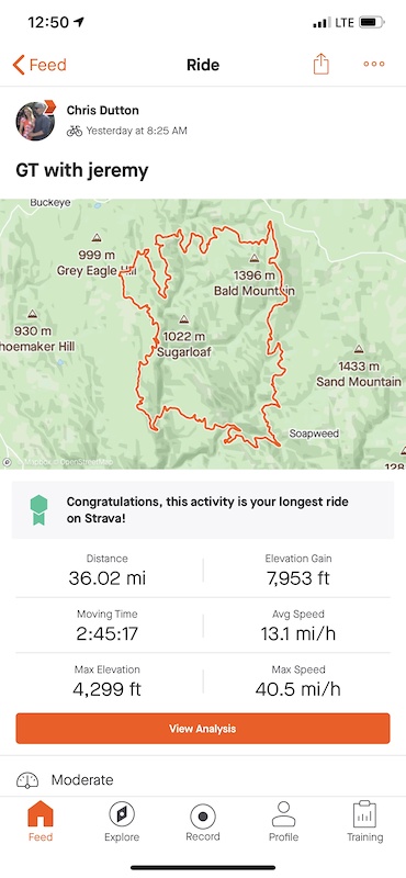 Darling Ridge to Mace Mill to Rock Creek Multi Trail - Georgetown