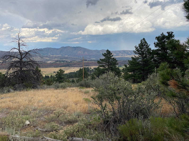 Power Line Trail Mountain Biking Trail - Loveland, CO