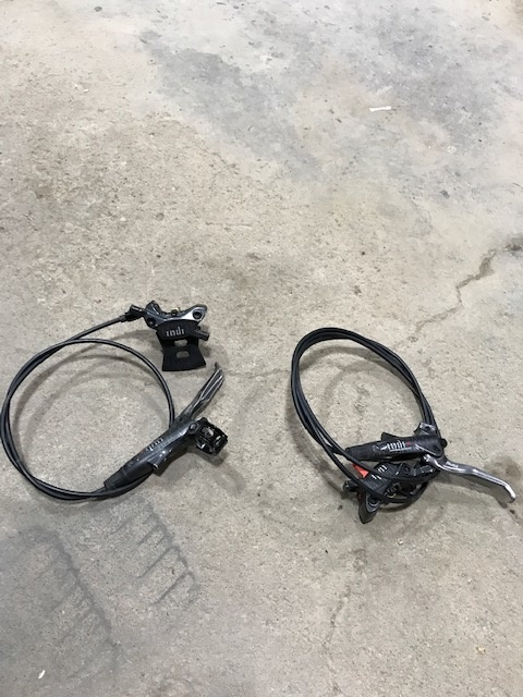 2014 Avid/Sram Code R Brakes with Extra Pads For Sale