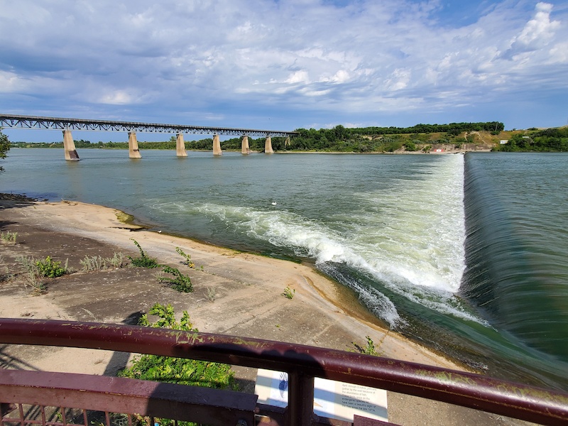 Weir View Mountain Biking Trail - Saskatoon, Saskatchewan