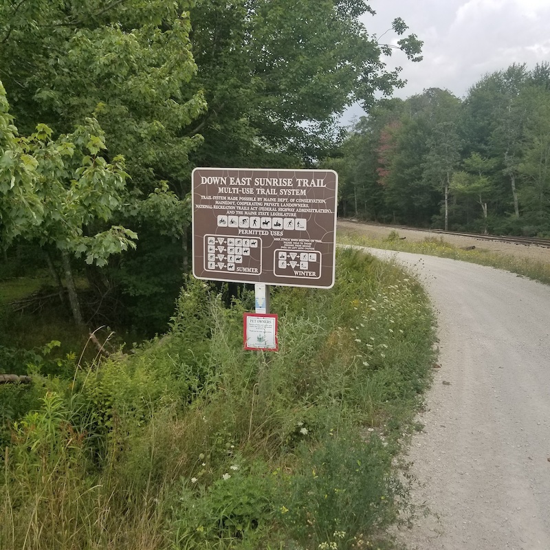 Aug 13, 2020 Down East Sunrise Trail (DEST) Trail Report | Trailforks