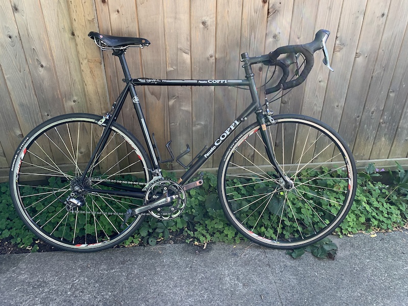 Fausto Coppi Vintage Steel Road Bike size 57 For Sale