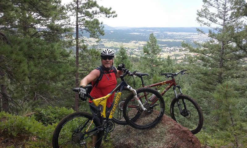 Mount Herman Road Mountain Biking Trail - Monument