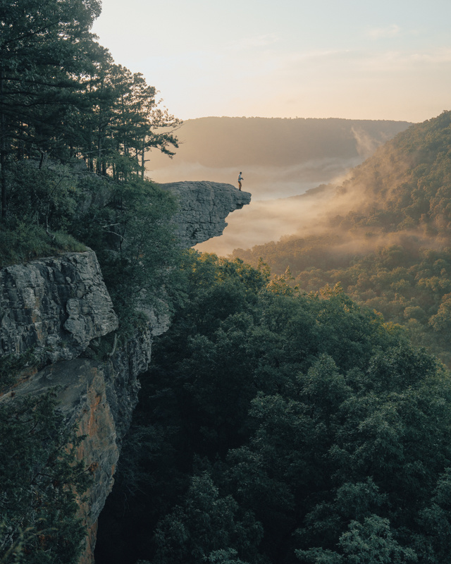 Whitaker Point Hiking Trail - Jasper, Arkansas