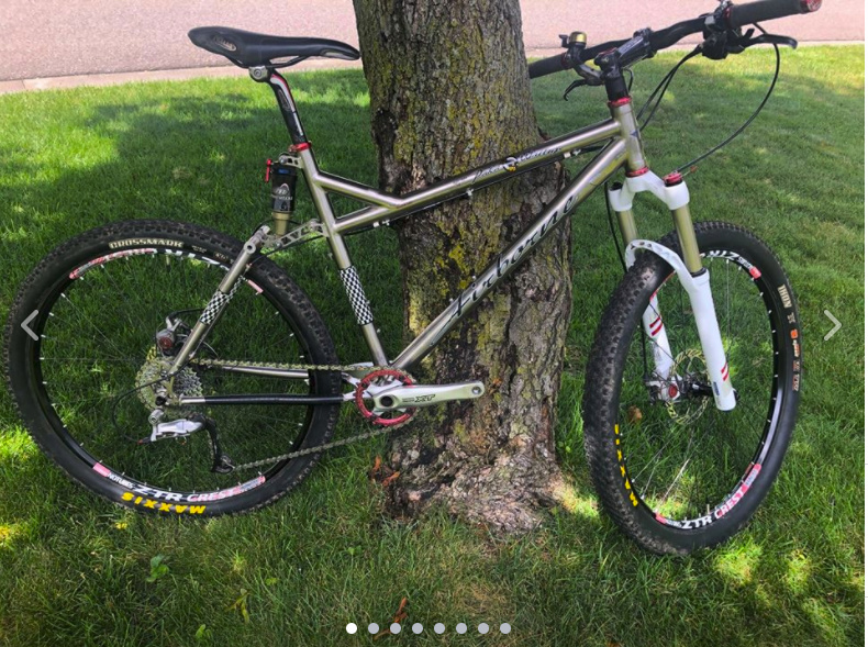 2003 Titanium MTB (Airborne Paka-Wallup) For Sale