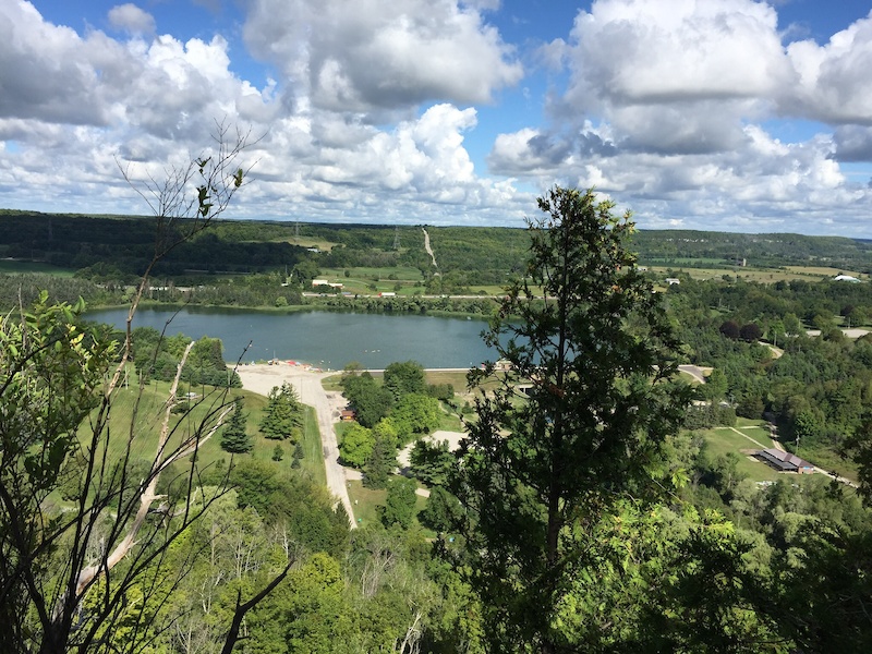 Quarry Trail Mountain Biking Trail - Milton, Ontario