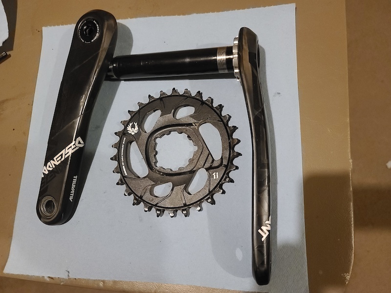Carbon Descendant Cranks 175mm (Fatbike) For Sale