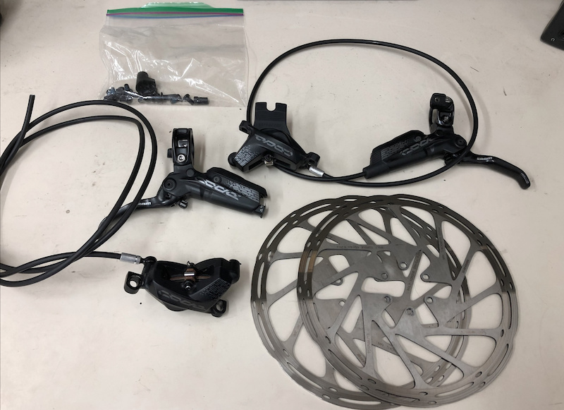 2020 SRAM Code R 4 Piston Brakeset For Sale