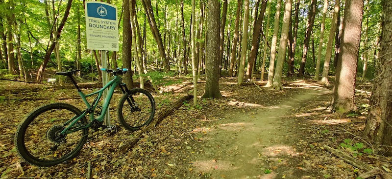 Pink Trail Mountain Biking Trail - Berrien Springs