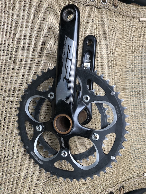 2015 Fsa crankset 30mm(bb386 evo) spindle 172.5 50/36t For Sale