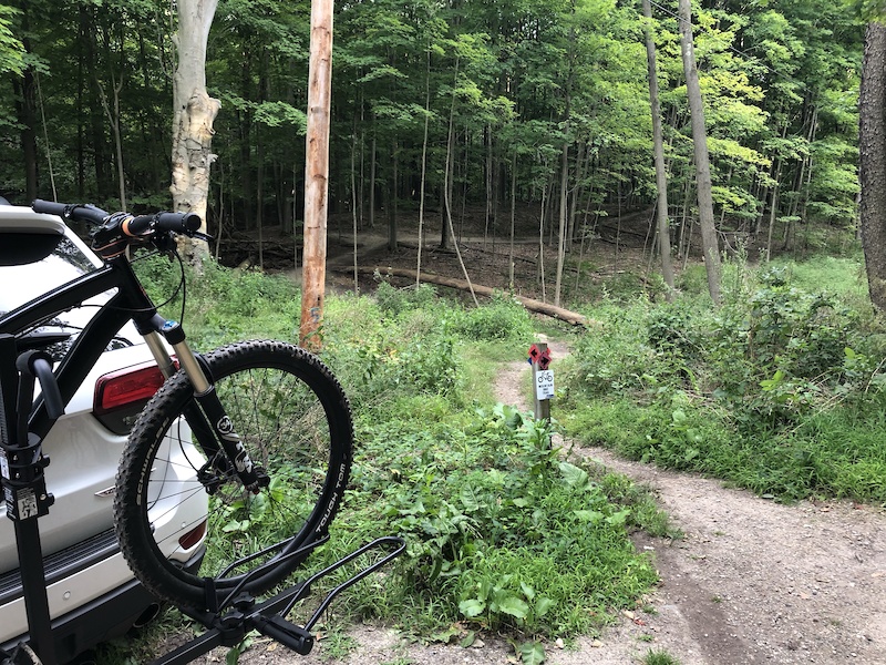 Blue Loop Mountain Biking Trail - Waverly, Michigan