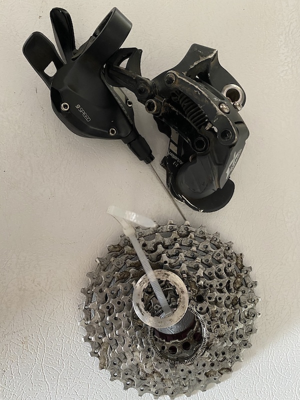 2018 SRAM x7 shifter/derailleur 9 speed For Sale